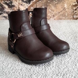 Michael Kors | Shoes | Michael Kors Toddler Girl Boots S 7c Cbrown ...